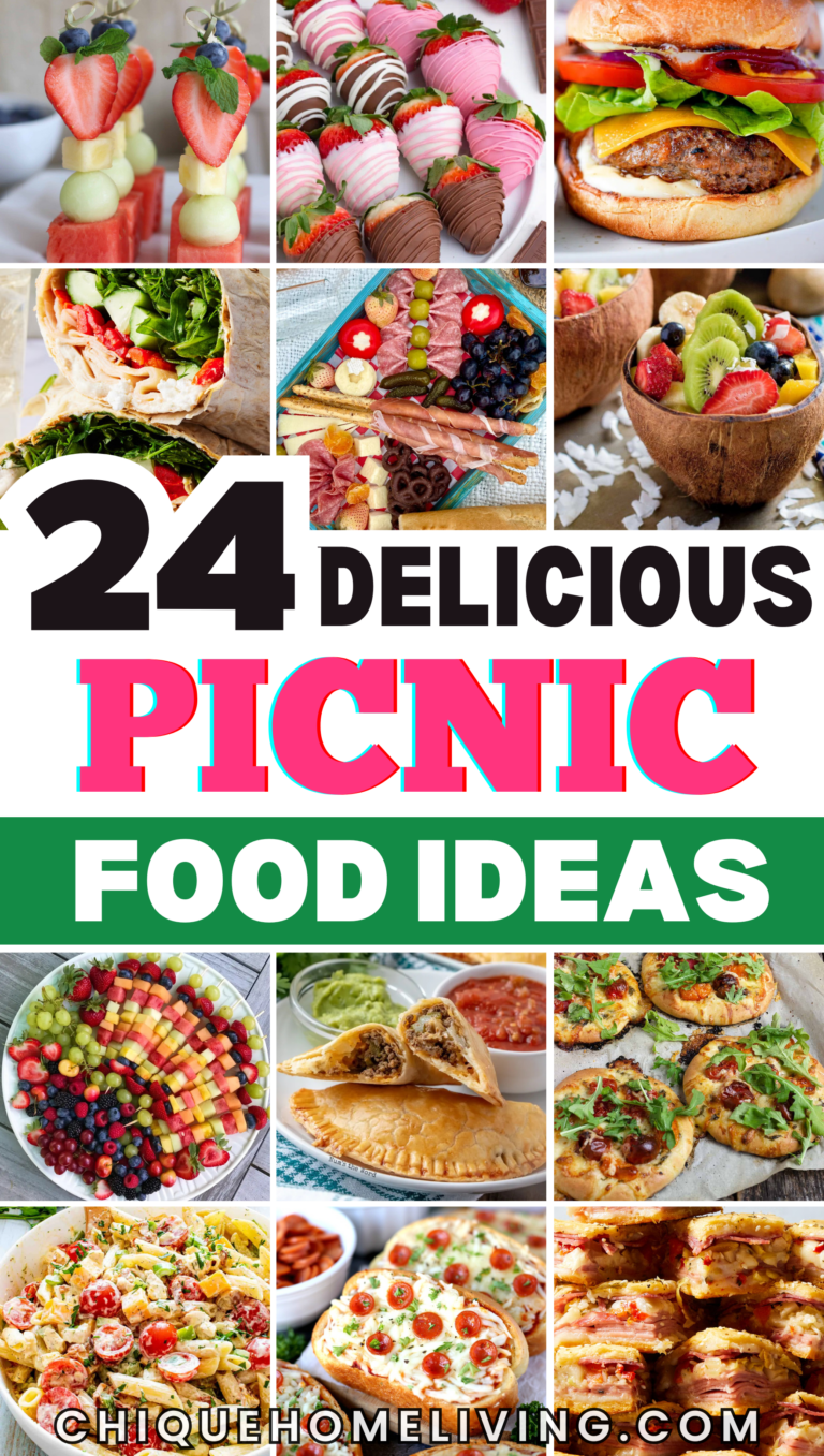24 Easy and Delicious Picnic Food Ideas You'll Love