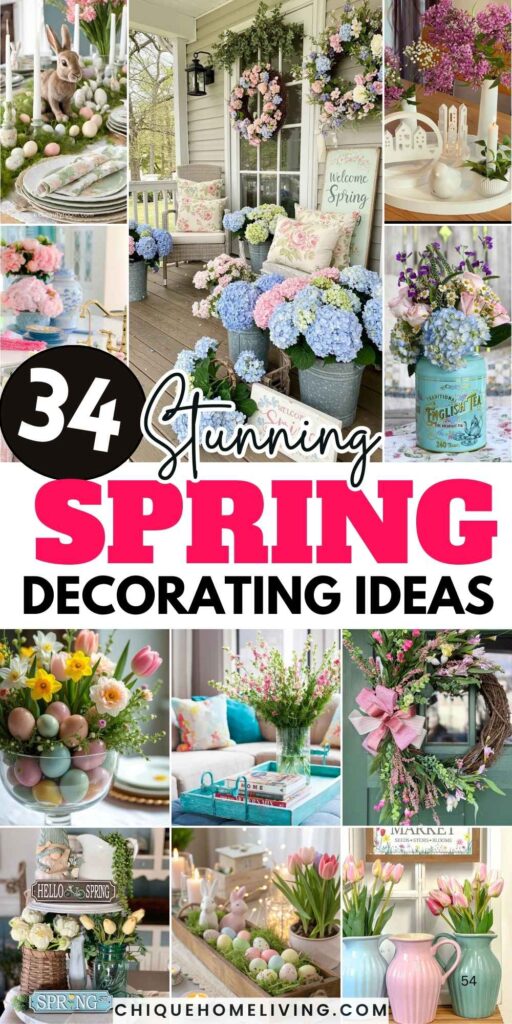 34 Clever Spring Decor Ideas To Spruce Up Your Home
