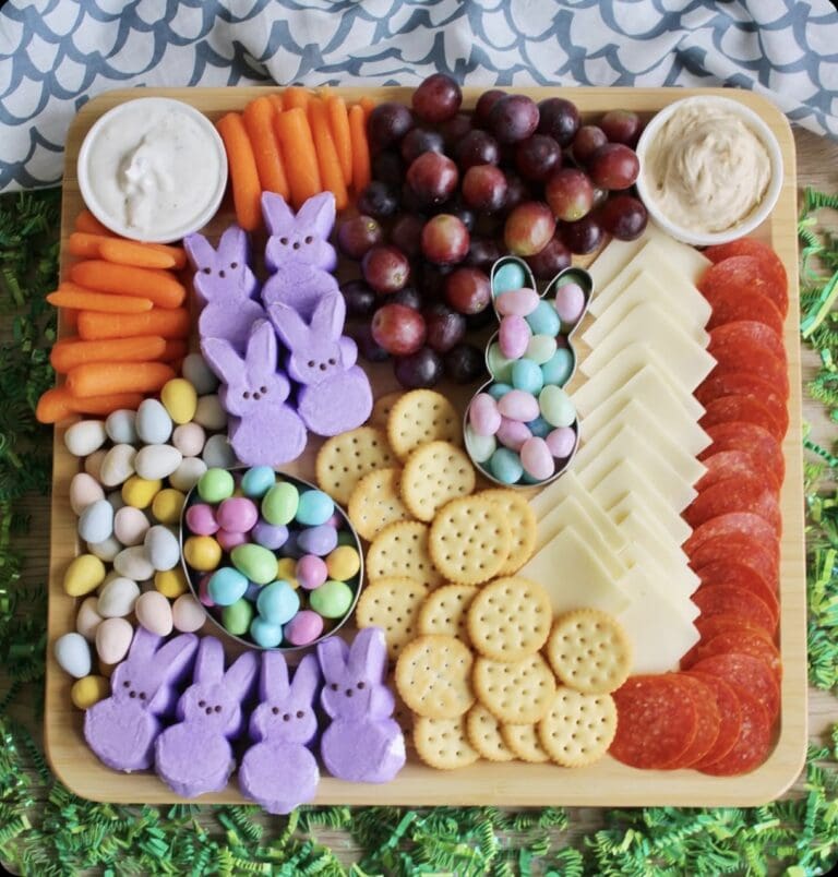 30 Cute and Fun Easter Snack Boards for Kids