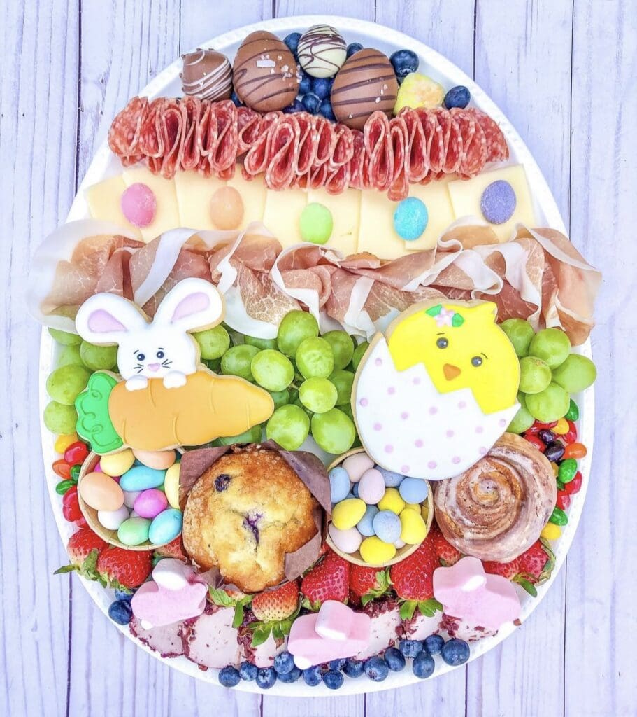 30 Cute and Fun Easter Snack Boards for Kids