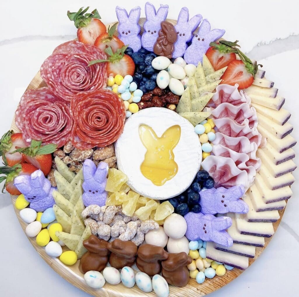 30 Cute and Fun Easter Snack Boards for Kids