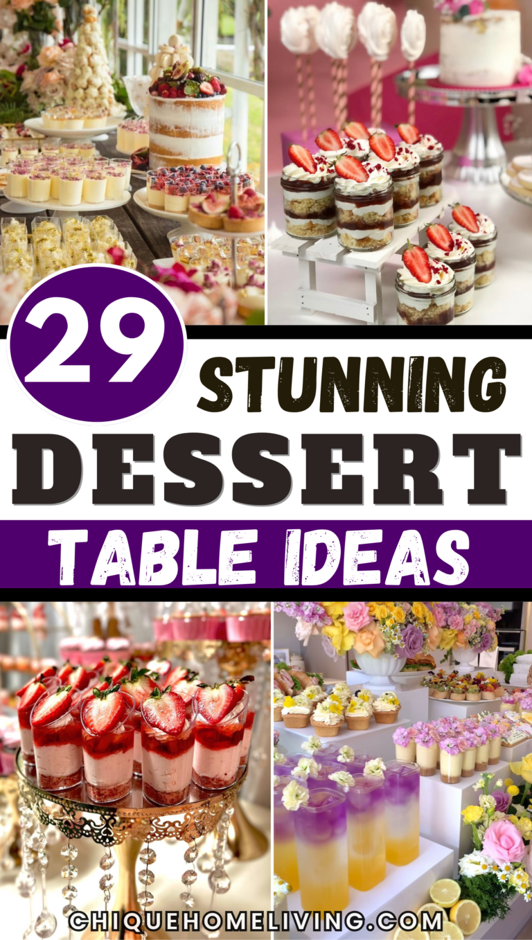 29 Party Dessert Table Ideas That Will Wow Your Guests