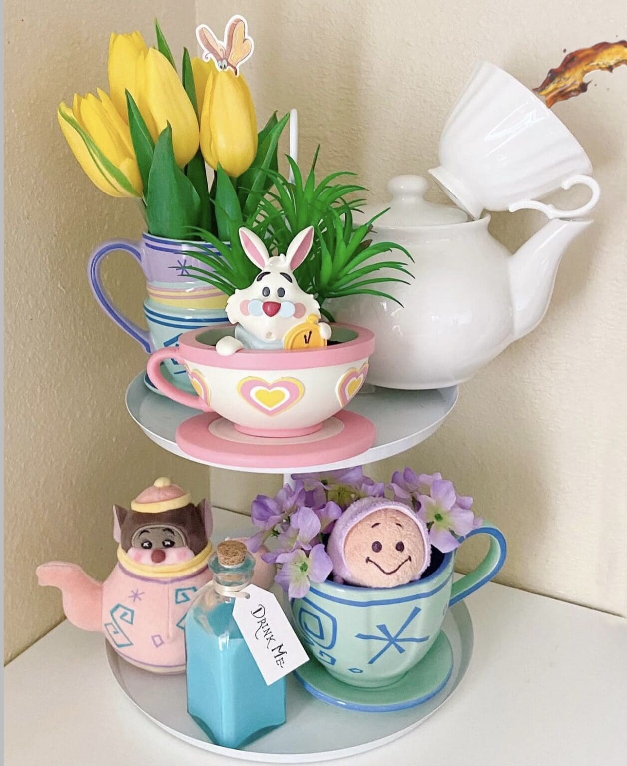 27 Super Cute Spring Tiered Tray Ideas You'll Love