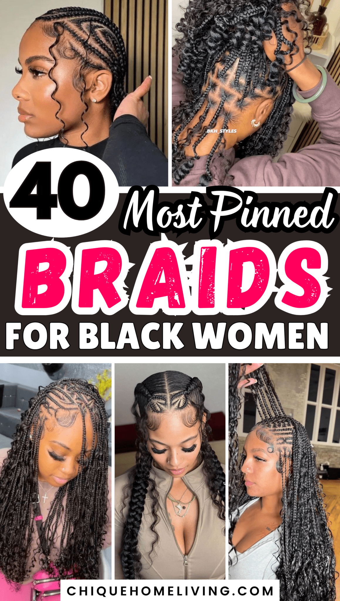 40 Insanely Cute Summer & Vacay Braid Ideas for Black Women