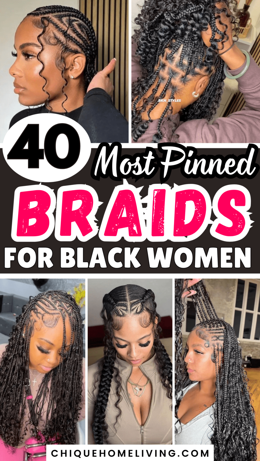 40 Insanely Cute Summer & Vacay Braid Ideas for Black Women