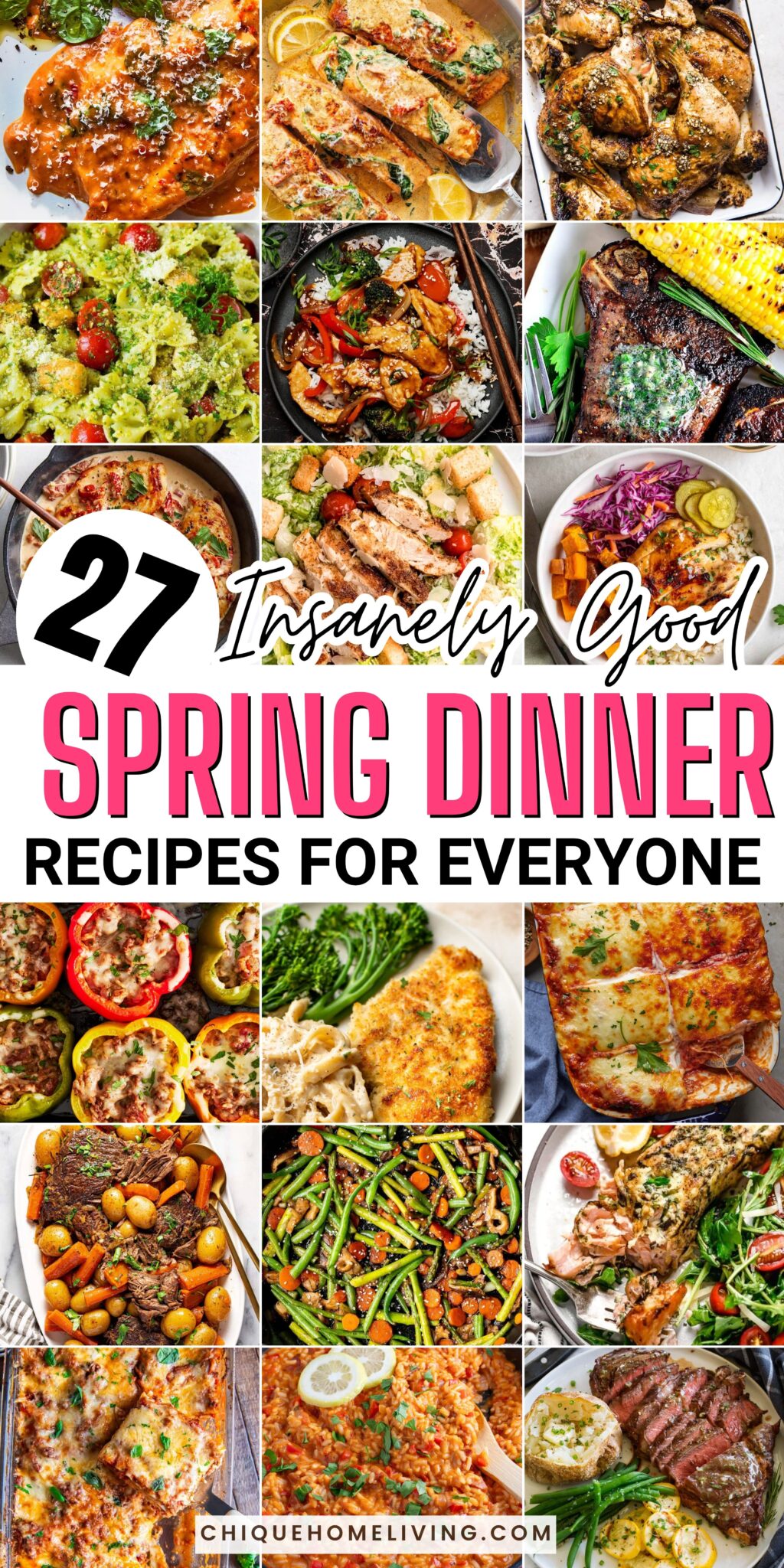 27 Insanely Good Spring Dinner Ideas to Impress Everyone