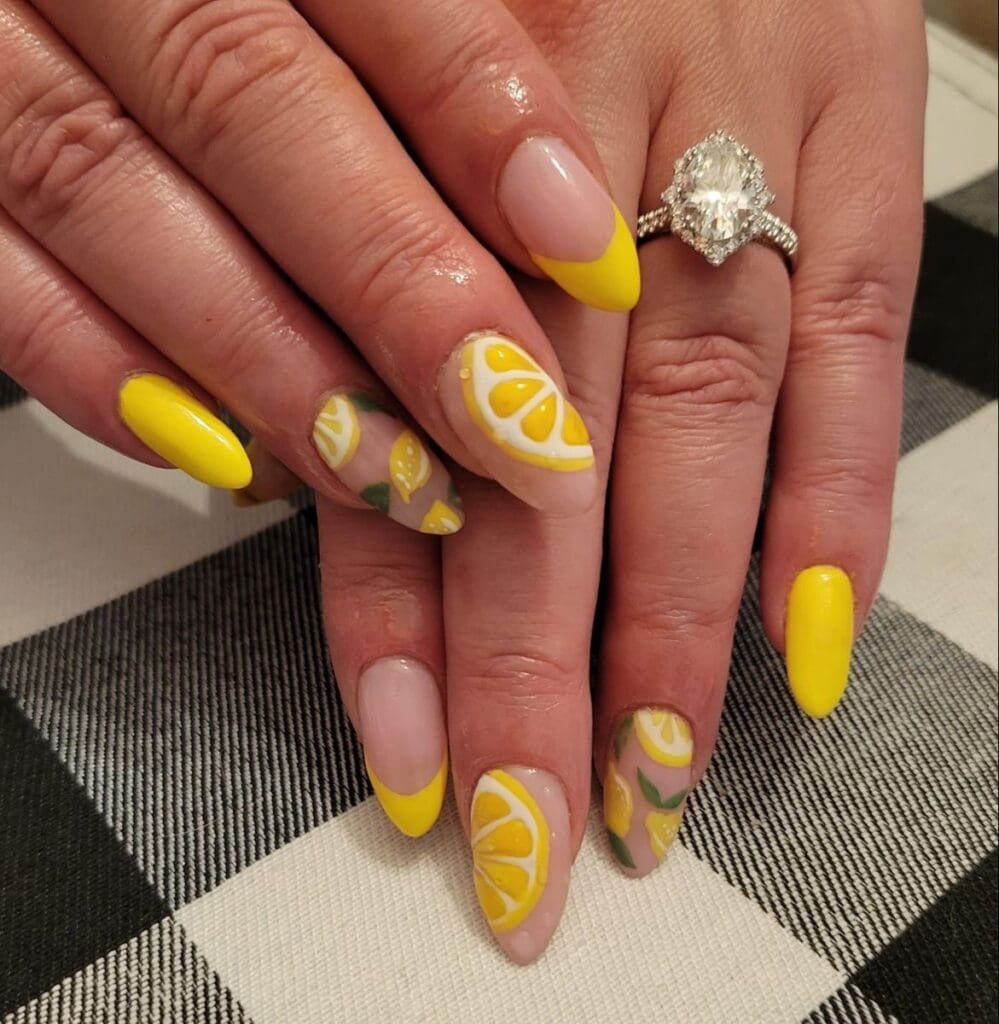 35 Super Cute Lemon Nail Ideas You’ll Obsess Over