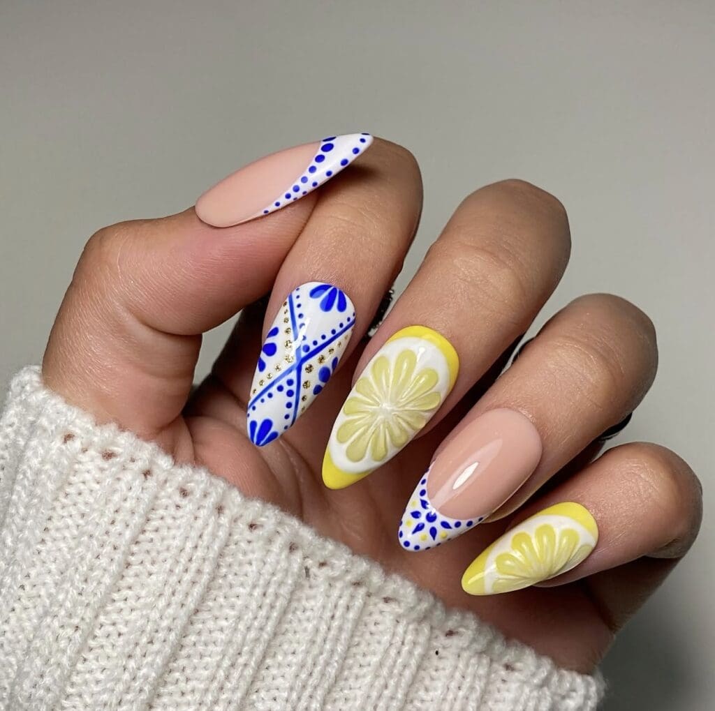 35 Super Cute Lemon Nail Ideas You’ll Obsess Over