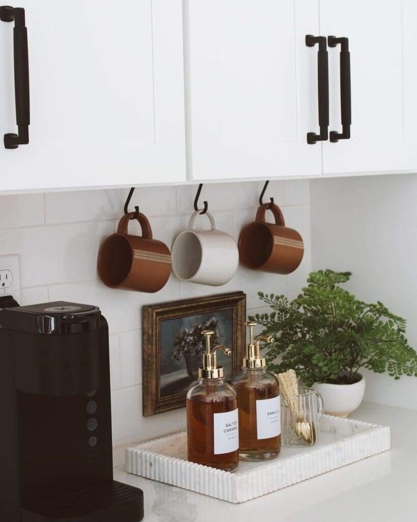 32 Genius Kitchen Counter Coffee Bar Ideas You'll Love
