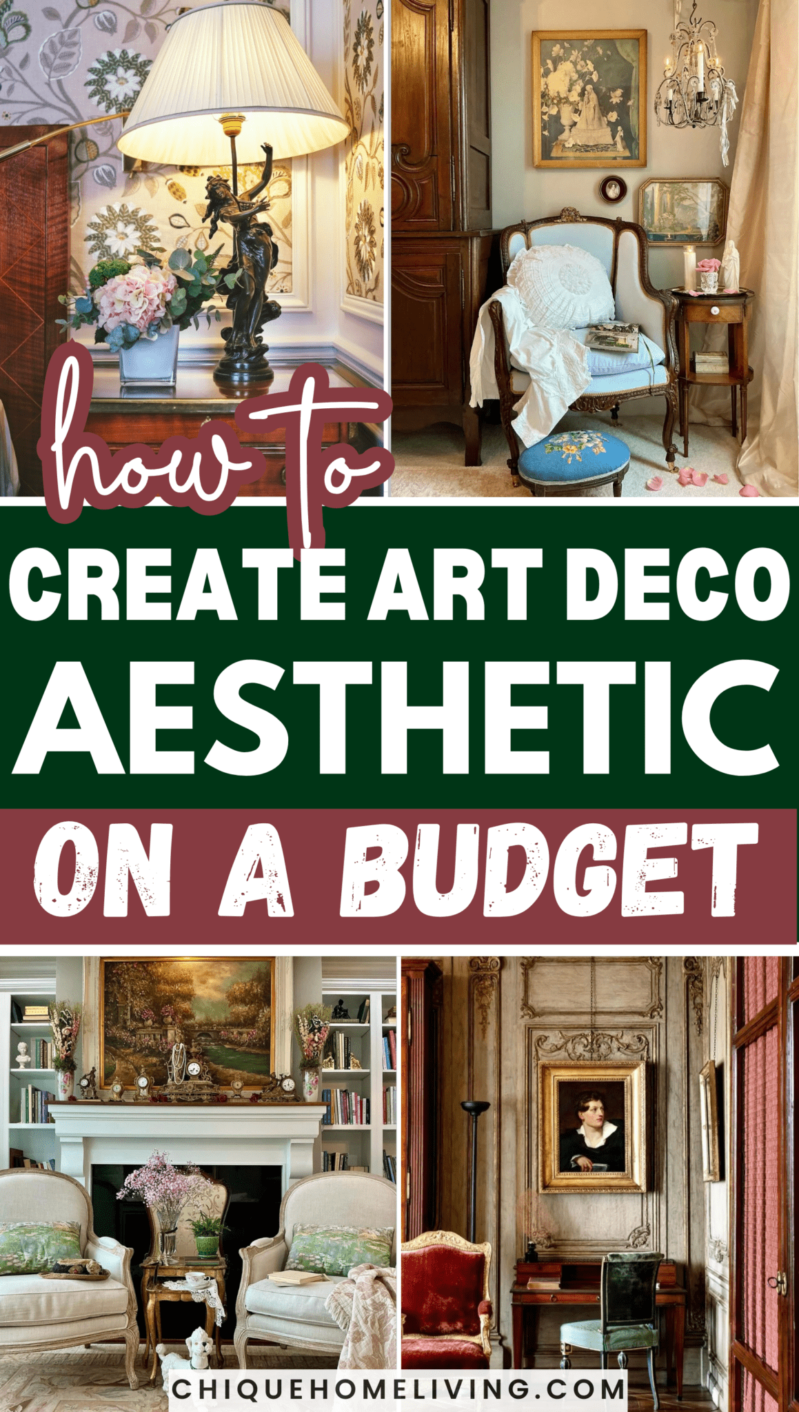 How to Create an Art Deco Aesthetic on a Budget