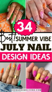 34 Stunning July Nail Ideas Perfect for Summer Vibes