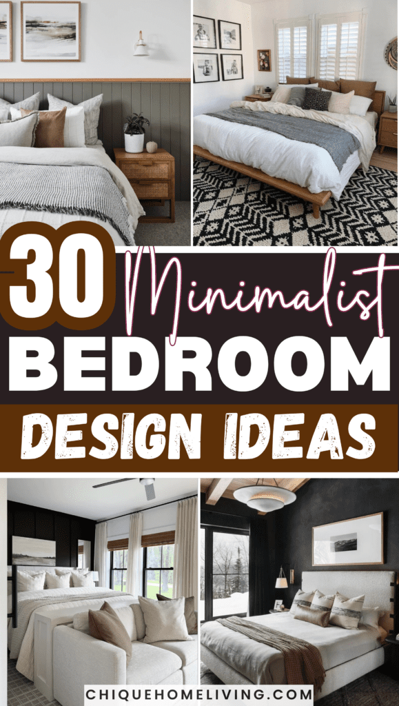 30 Best Minimalist Bedroom Design Ideas You'll Love