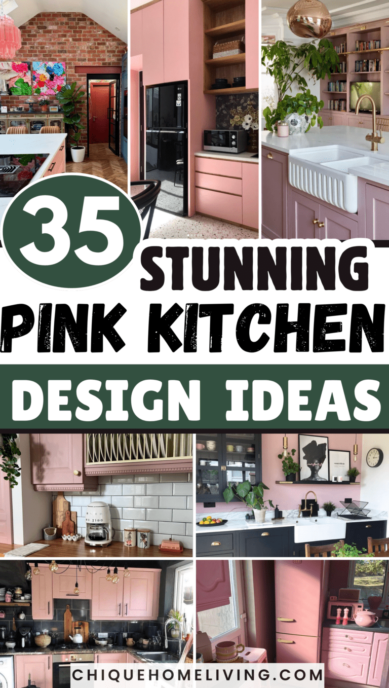 35 Stunning Pink Kitchen Design Ideas to Inspire You
