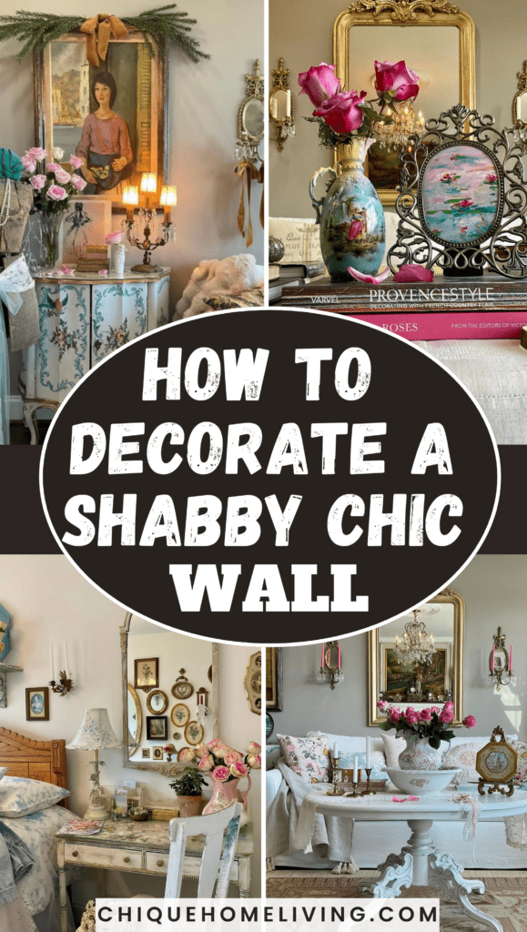 How to Decorate Walls in a Shabby Chic House