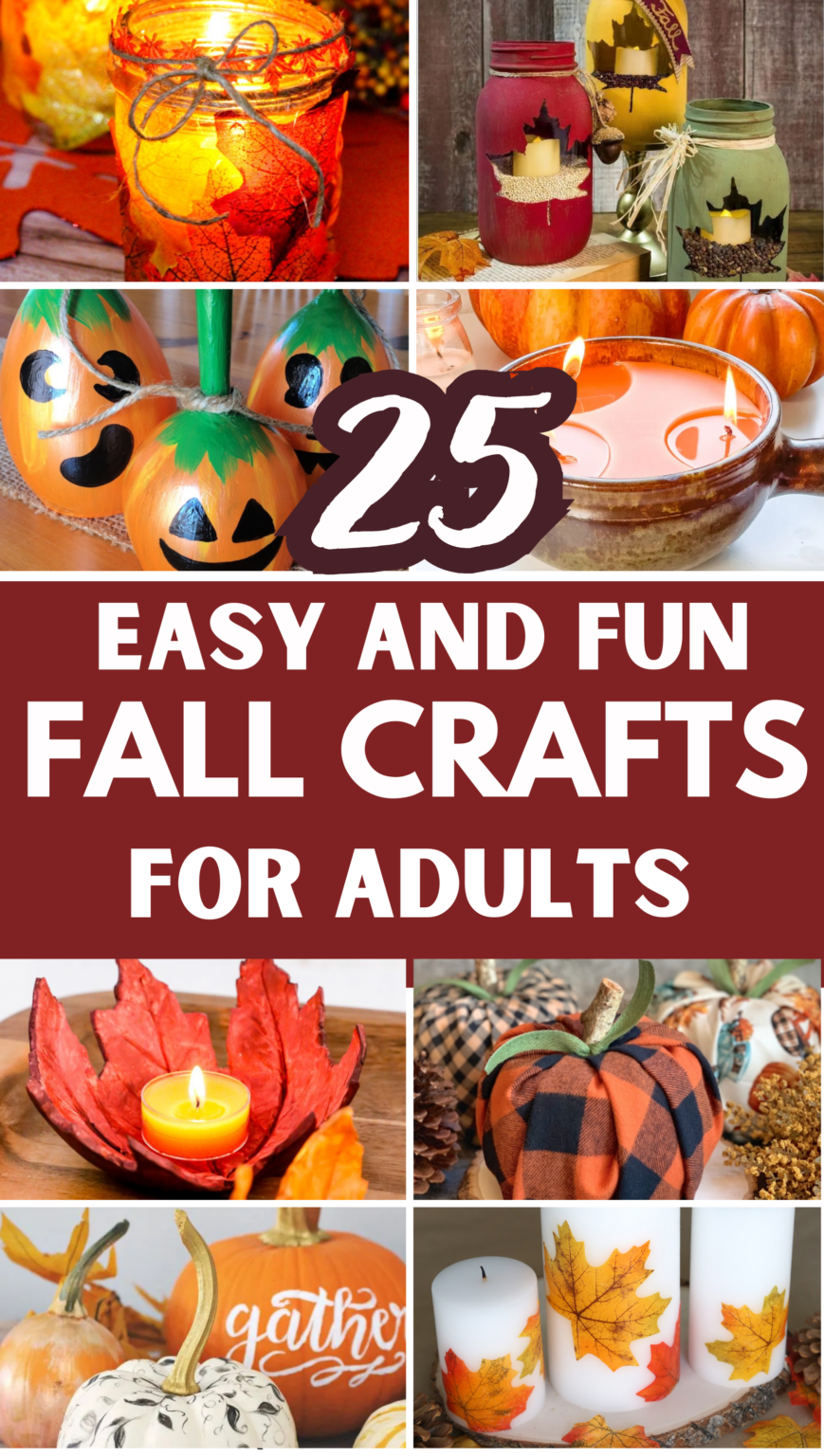 25 Fall Crafts for Adults That Are Actually Fun to Make