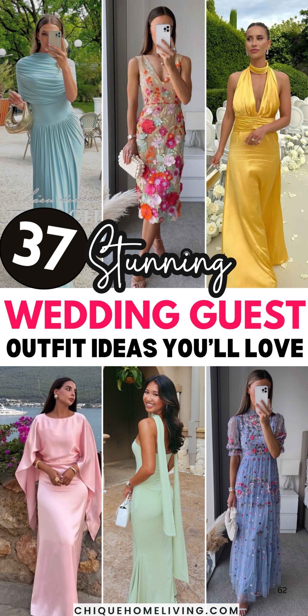 37 Elegant Wedding Guest Outfit Ideas for Women